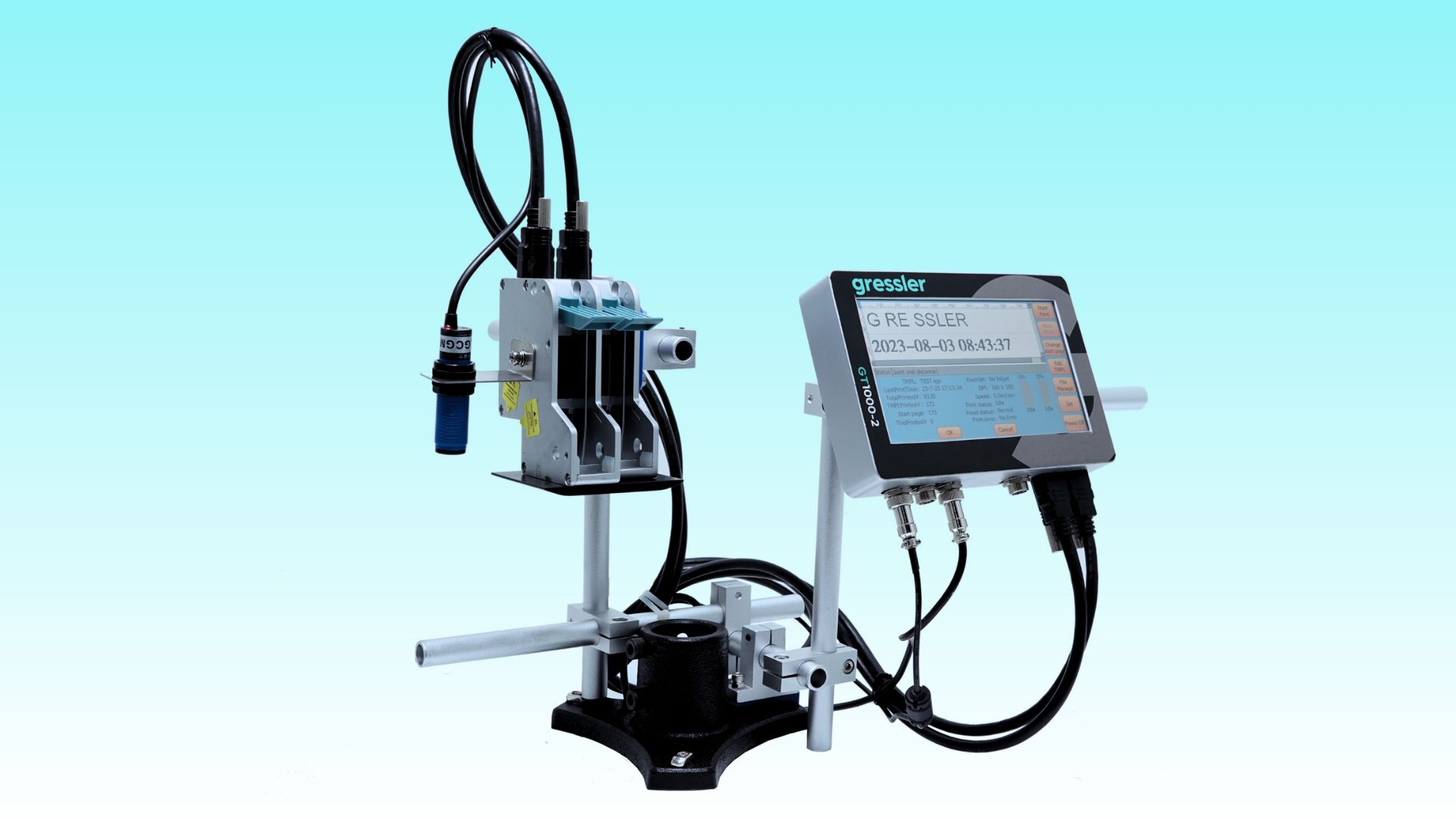 Sewa Mesin Industrial Inkjet Printer - Layanan Dukungan 24/7